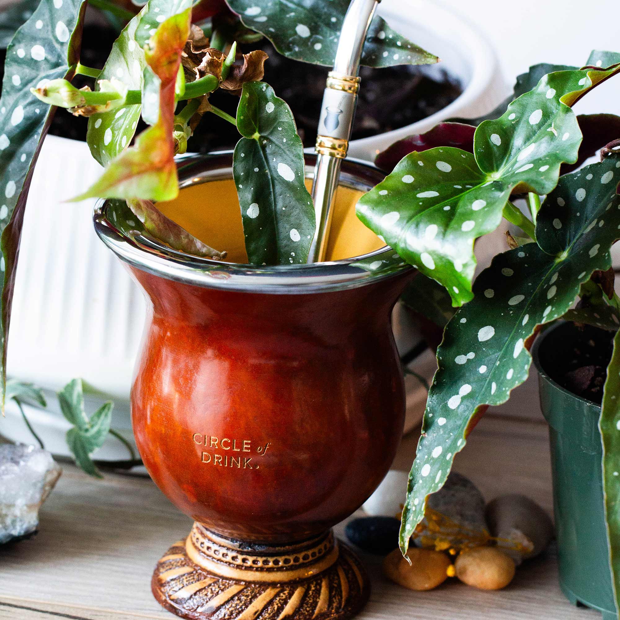 Cobre Cup Brazilian Erva Mate Cuia – Circle of Drink